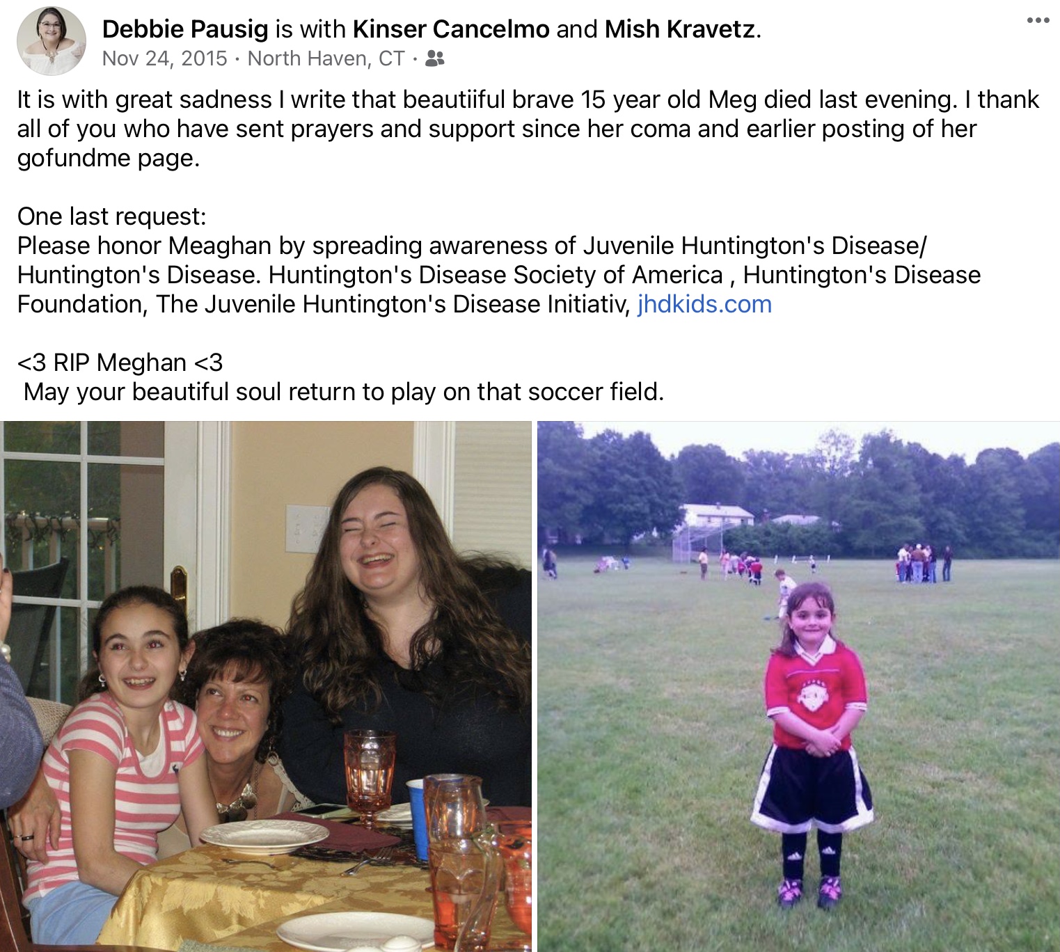 Meaghan (Meg) and Alyssa – JHD Initiative